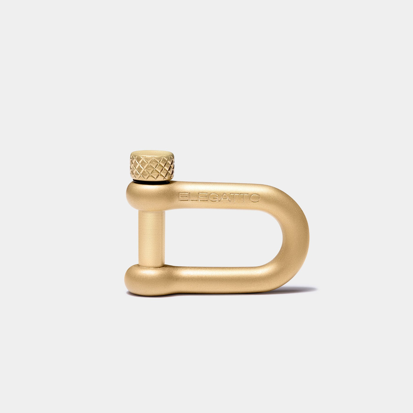 Classic Mini Shackle - Matte Gold - Elegatto