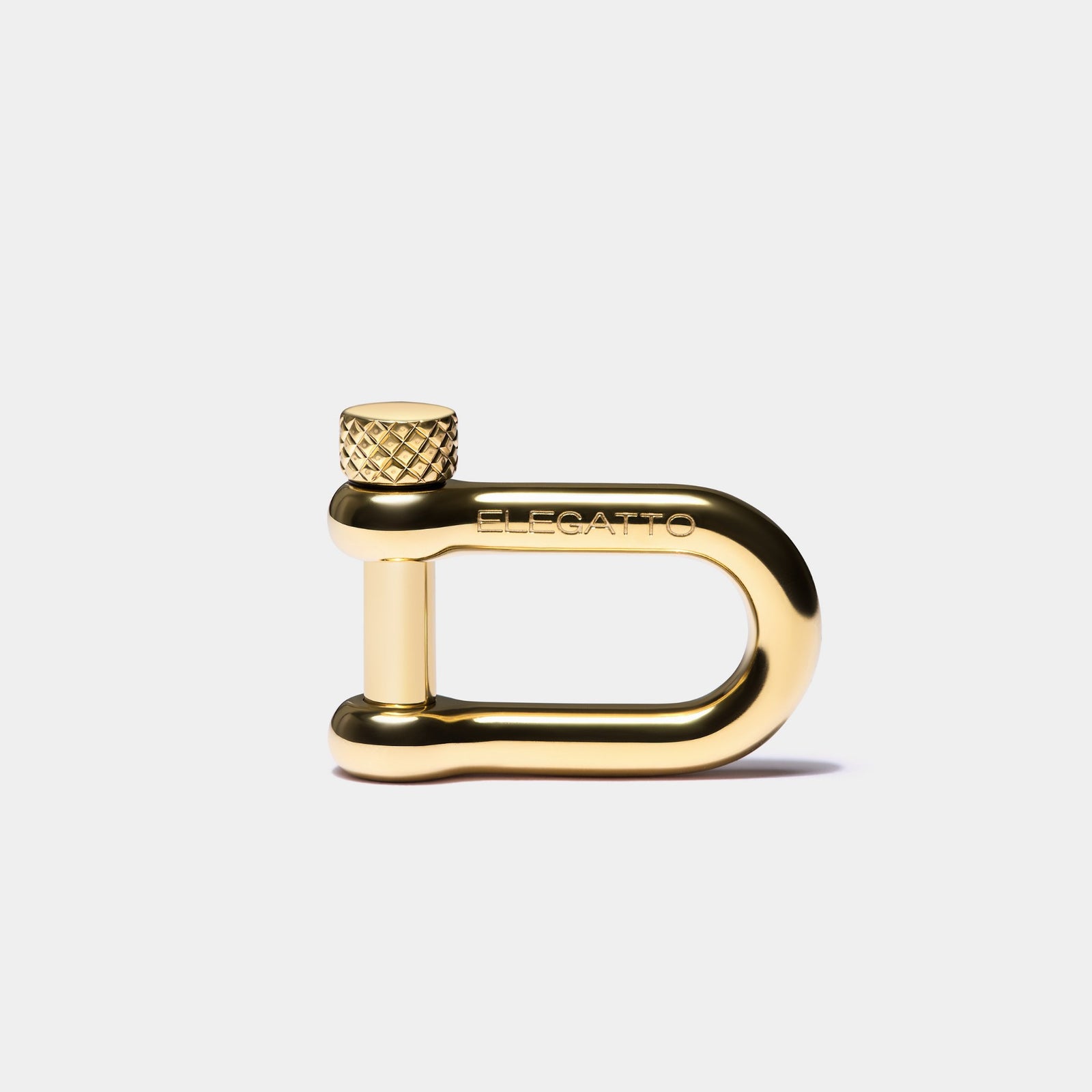 Classic Mini Shackle - Matte Gold - Elegatto
