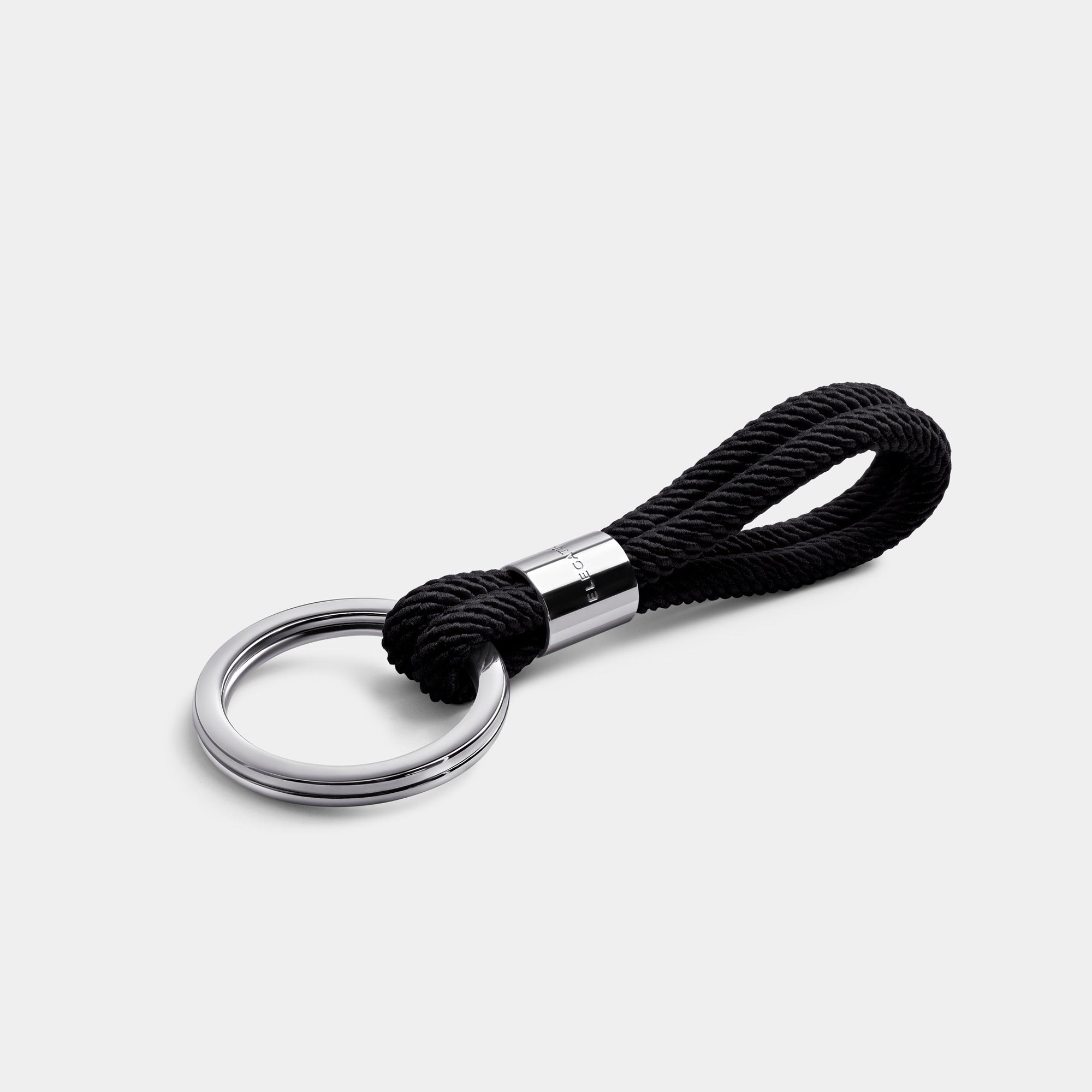 Rope Keychain - Black - Elegatto